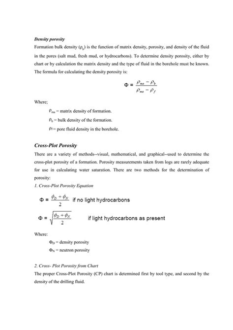 Basic Well Log Interpretation Pdf Geography Science