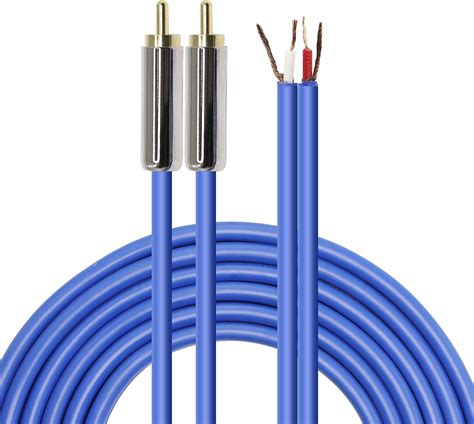 Xmsjsiy Rca To Pin Type Plug Speaker Wirehifi Ofc Speaker
