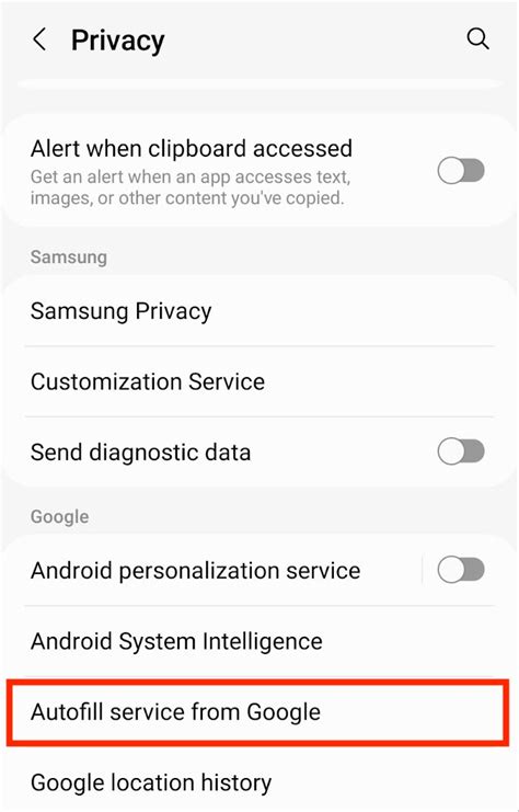 How To Disable Google Autofill Service NordPass