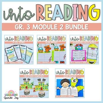 Module 2 BUNDLE HMH Into Reading 3rd Grade By Learning Sparks Joy