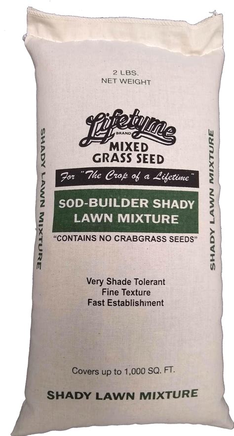 Lifetyme Sod Builder Shady Grass Seed Mixture