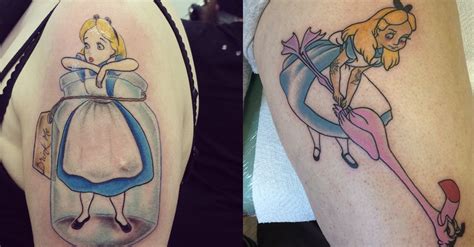 Alice In Wonderland Tattoos Popsugar Beauty