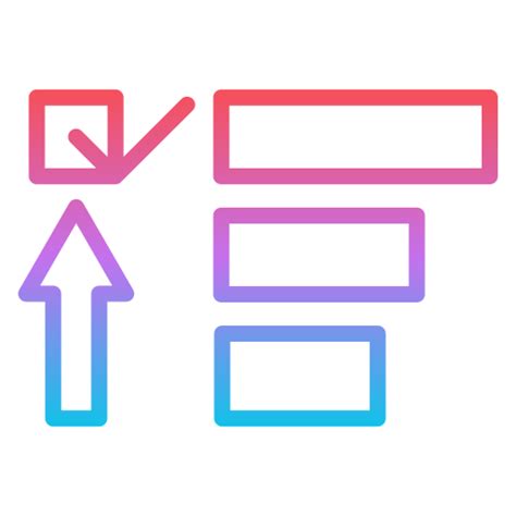 Priority Generic Gradient Outline Icon