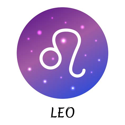 Leo Star Sign Symbol