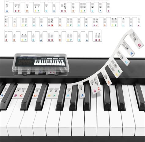 Etiquetas Extraíbles Para Teclado De Piano Para Principiantes Teclado