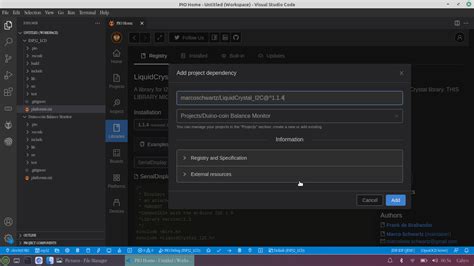 Membuat Duino Coin Balance Monitor Dengan Platformio Secure Instrument