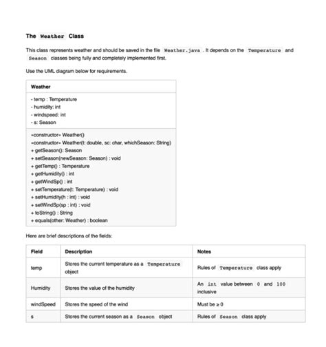 In This Assignment You Will Be Implementing A Weather Forecaster It