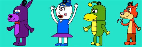 Carnival Game Prizesfnaf Au By Mel1965 On Deviantart
