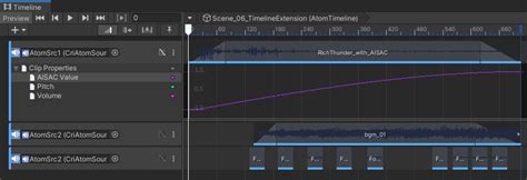 Criware Unity Plugin Manual Criatom Audio Playback Using Timeline