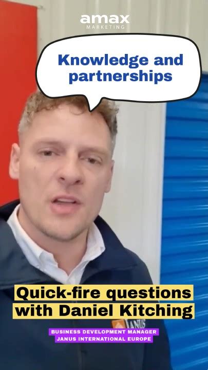 Daniel Kitching On Linkedin A Short Video Answering Three Quick Fire Questions From Amax