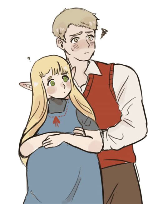 Marcille X Laios By Yuseidungeon Dungeon Anime Cute Couple Comics Comics Memes