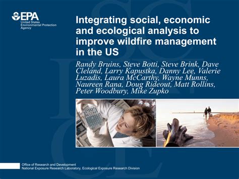 Pdf Integrating Social Economic And Ecological Analysis To Improve Wildfire Management In The