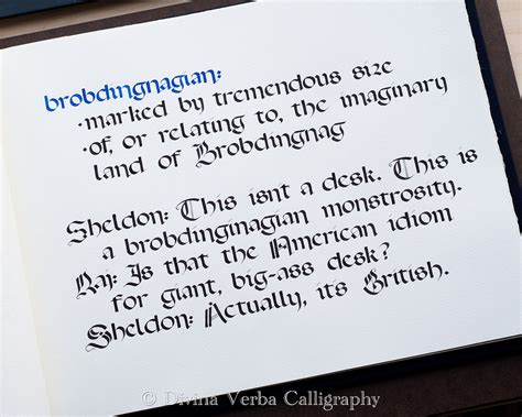 Exploring The Beauty Of Writing In Rotunda Calligraphy