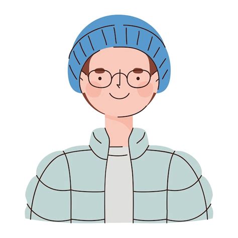 Free Vector Happy Guy Illustration