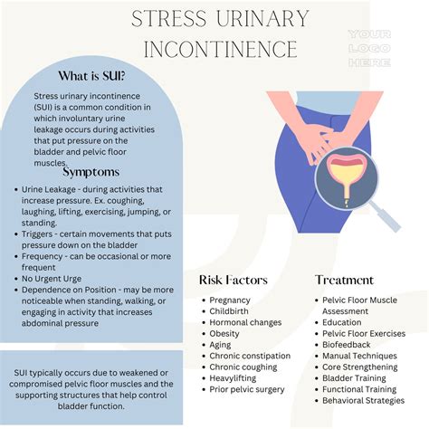 Stress Urinary Incontinence Handout Pelvic Floor Physical Therapy