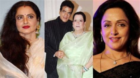 Bollywood Actor Jeetendra Controversial Love Life With Rekha Sridevi Hema Malini After