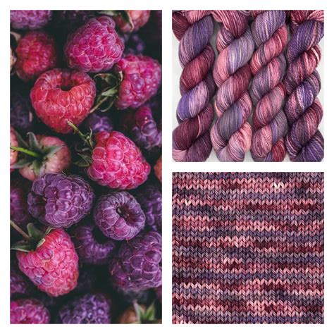 Raspberry Delight Hand Dyed Merino Wool Yarn Arcane Fibre Works