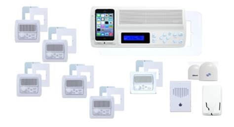 5 Room Retrofit Music Intercom Master 5 Rm 1 Patio 1 Door Wh The Systems Depot Inc B2b Store