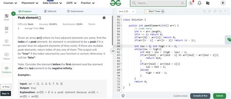 160daysofdsa Geeksforgeeks Dsa Binarysearch Java Codingchallenge