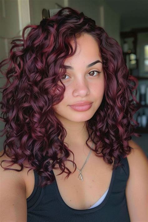Épinglé Sur Perfect Dark Cherry Hair Color You Will Love
