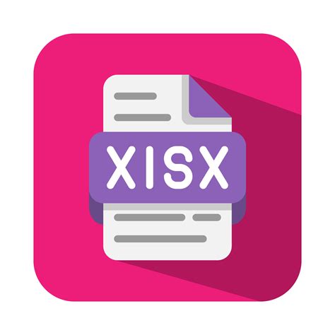 Xlsx File Format Flat Icons Extension Document Extension Type Suitable For Websites Ui And