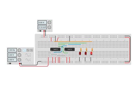 Circuit Design 1 2 5 7 Tinkercad