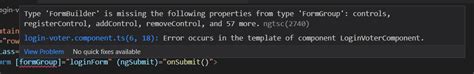 Error With Formbuilder · Issue 44725 · Angularangular · Github