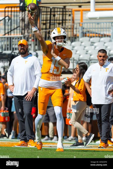 September 20 2025 George Macintyre 15 Of The Tennessee Volunteers