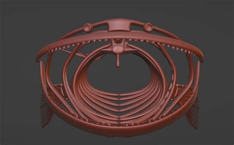 3d Model Bloop Sea Monster Skeleton Vr Ar Low Poly Cgtrader