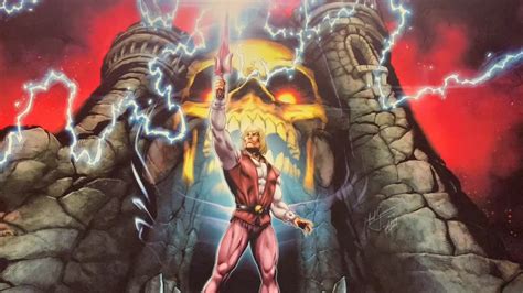 He Man Masters Of The Universe The Power Of Grayskull Print Ebay
