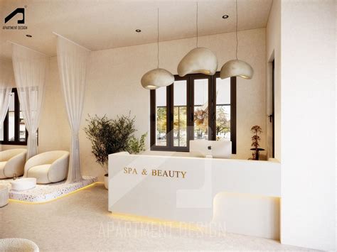 Spa And Beauty On Behance Salon Interior Design Spa Interior Design