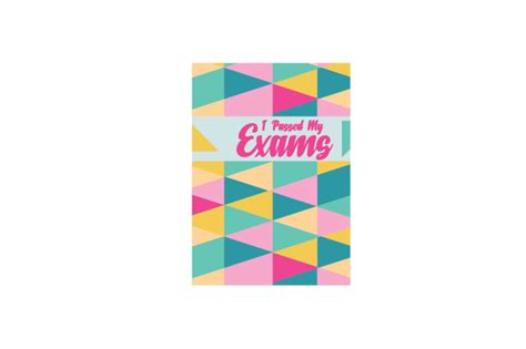 I Passed My Exams Motivational Svg Cut File By Creative Fabrica