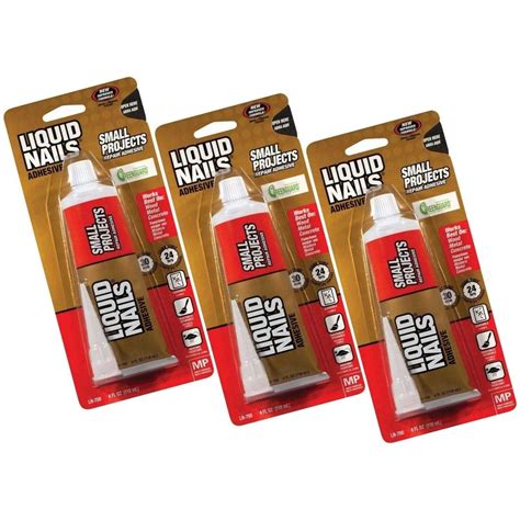 Liquid Nails Small Projects Adhesive Hardwareandtools Online Store