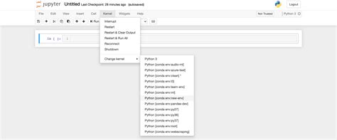 Get Your Conda Environment To Show In Jupyter Notebooks The Easy Way Towards Data Science