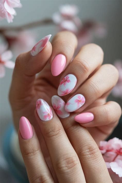 30 Pink Spring Nail Designs Nail The Glam