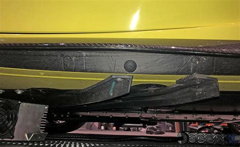 Pics Best Look Yet At The 2023 Corvette Z06s Underbody Aero Strakes