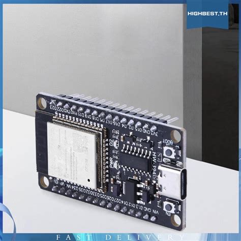 Highbestth บอร์ดพัฒนา Esp32 4 ชิ้น Dual Core Wifi บลูทูธที่รองรับ Microcontroller Shopee