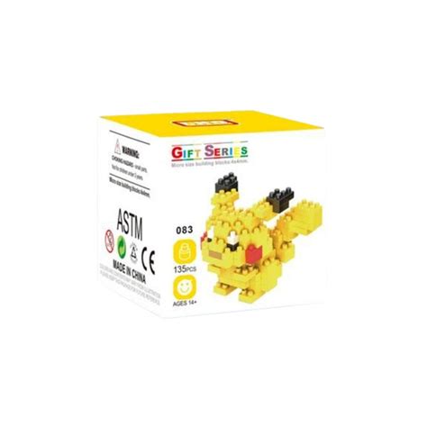 Blocks Puzzle Mini Pikachu Pokemon Replica Nize Store