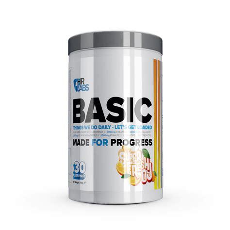 Hr Labs Basic 510g 30 Servings Jurassic Muscle Supplements