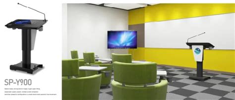 University College Classroom Teacher′s Podium School Lectern Teacher′s