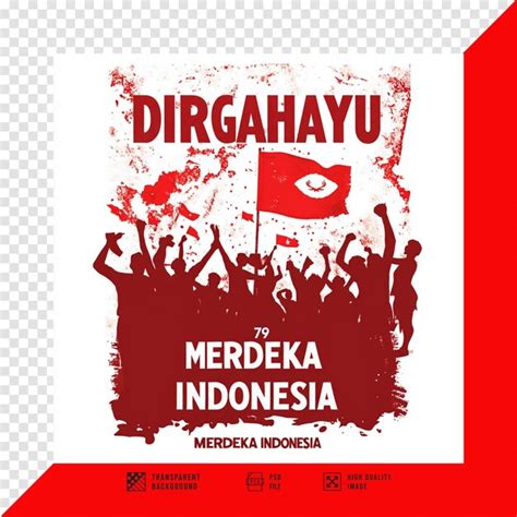 Indonesian Red And White Flag Image With Map Without Background Hd