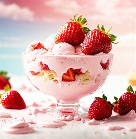 Solve A Refreshing Strawberry Shortcake Ice Cream Jigsaw Puzzle Online