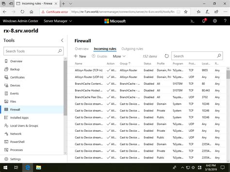 Windows Server 2019 Windows Admin Center Overview Of Items1