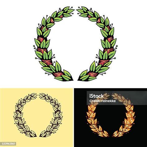 Karangan Bunga Aurel Ilustrasi Stok Unduh Gambar Sekarang 2015 Cabang Bagian Tanaman