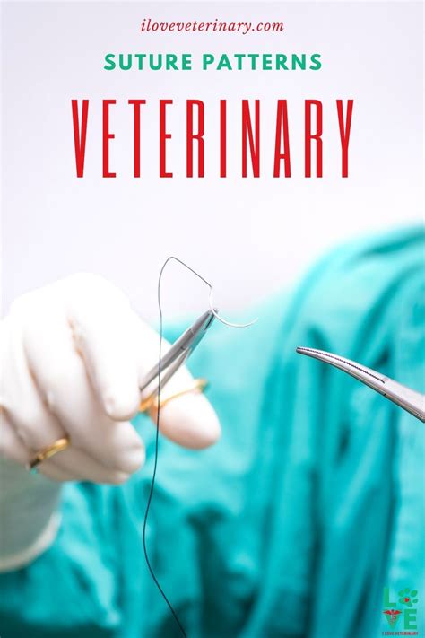 Veterinary Suture Patterns