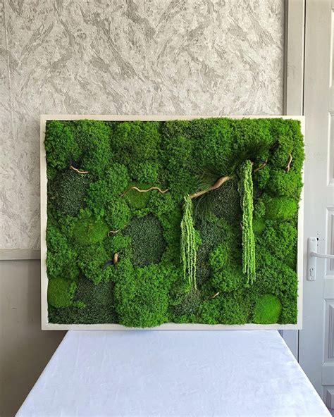 Mystical Moss And Amaranth Fusion Wall Art Twisted Branches Rustic