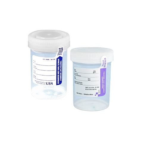 Tite Rite Specimen Container Sterile 90 And 120 Ml Vitality Medical