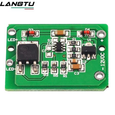 LANGTU V Capacitive Touch Switch Sensor Module Push Button Touching Key Module Jog Latch With