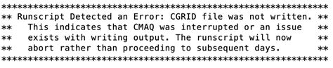 Running Cmaq V532 Error Run Time Errors And Issues Cmas Center Forum