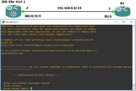 Cisco Ios Xr Deploy An Ios Xrv Appliance In Gns3 Just Lab It